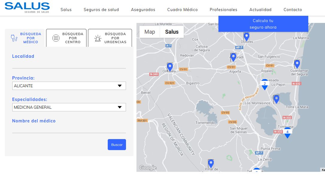 How to find a doctor with Salus health insurance - My Insurance Spain
